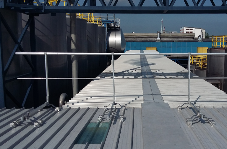 Safety Guardrail & Roof Access System in Singapore | Roof Safety Railing SG