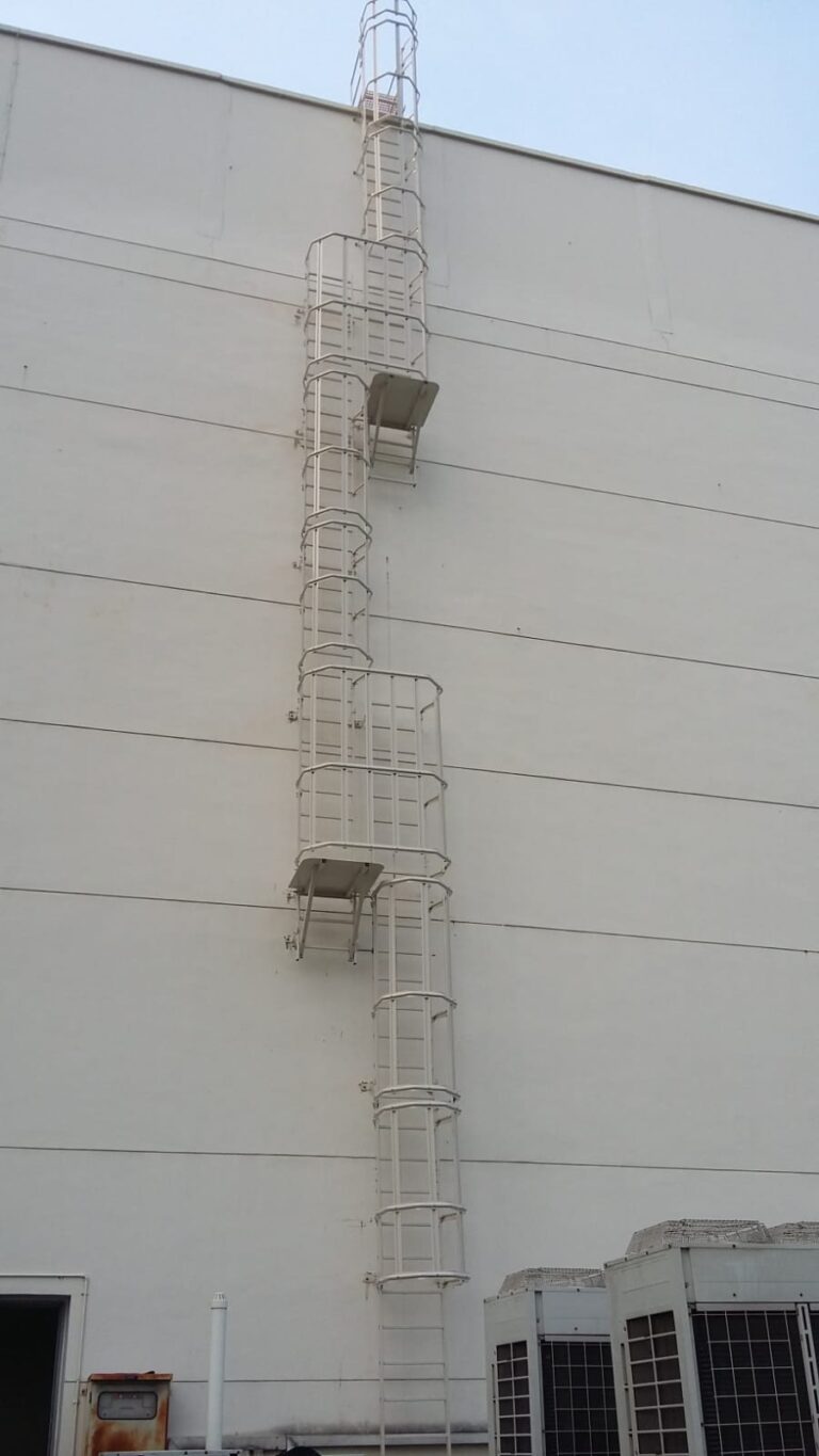 Safety Cage Ladder Product & System | Safety Cage Ladder